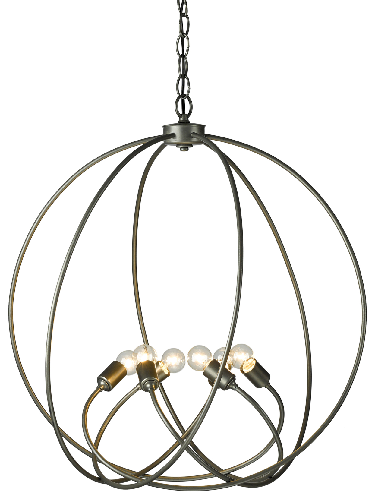 Orb Chandelier by Hubbardton Forge | 103307-1004
