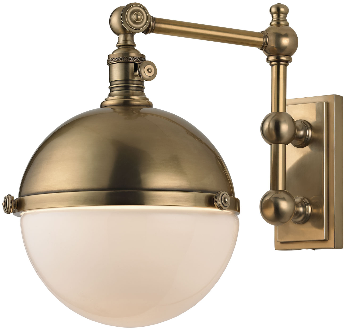 Stanley Wall Light by Hudson Valley Lighting | 1671-AGB