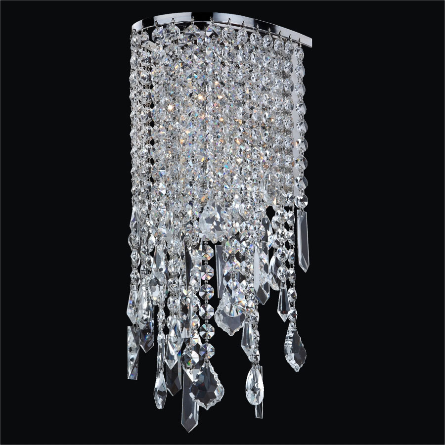 Ensconced Wall Sconce by Glow Lighting | 611MW1LSP-7C