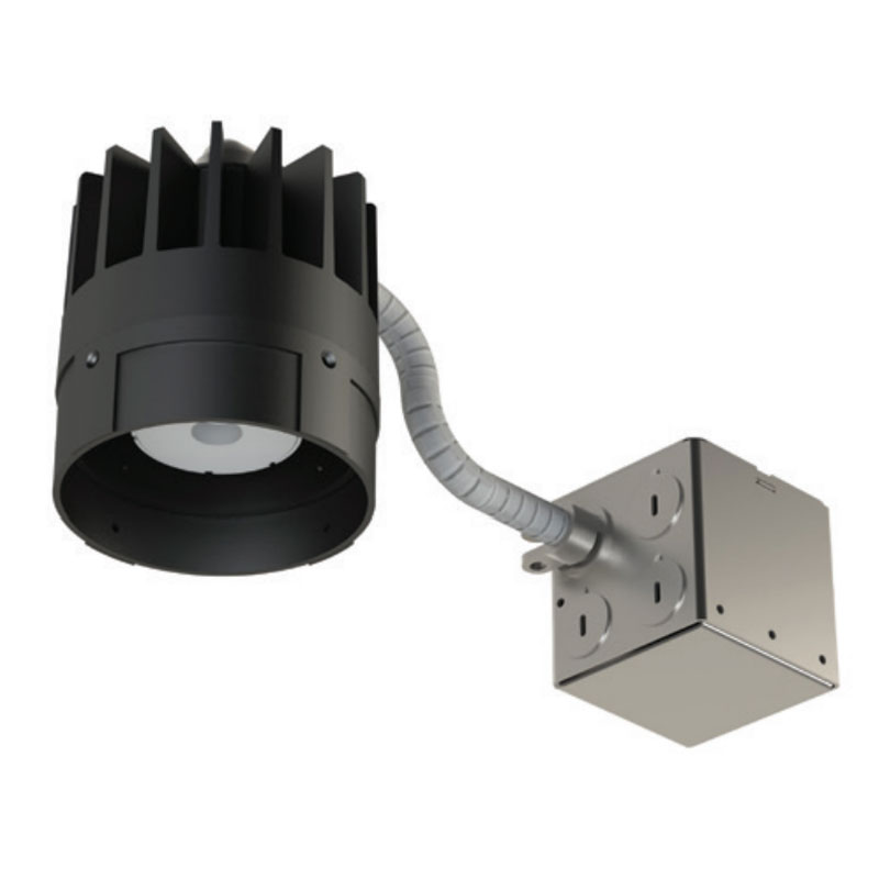 3IN RD Flanged Fixed Downlight Remodel Non-IC Housing by Element by ...