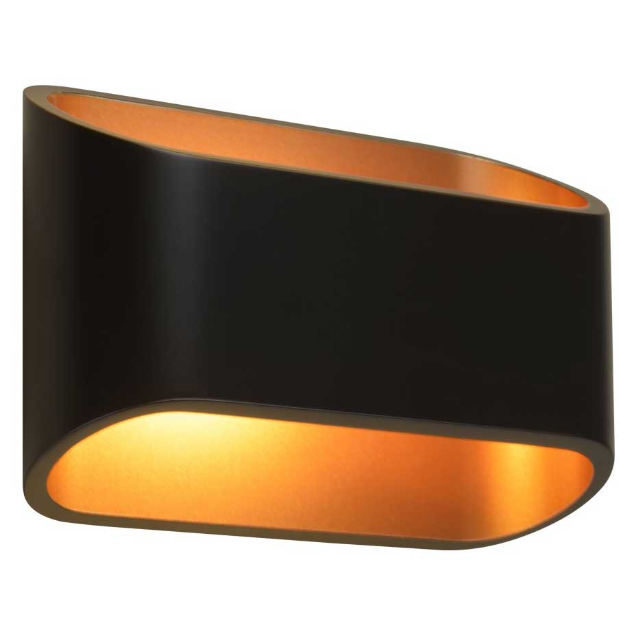 Eclipse 1 Wall Light by Bruck | WALL/EC1/30K/BK/G | BRC400295