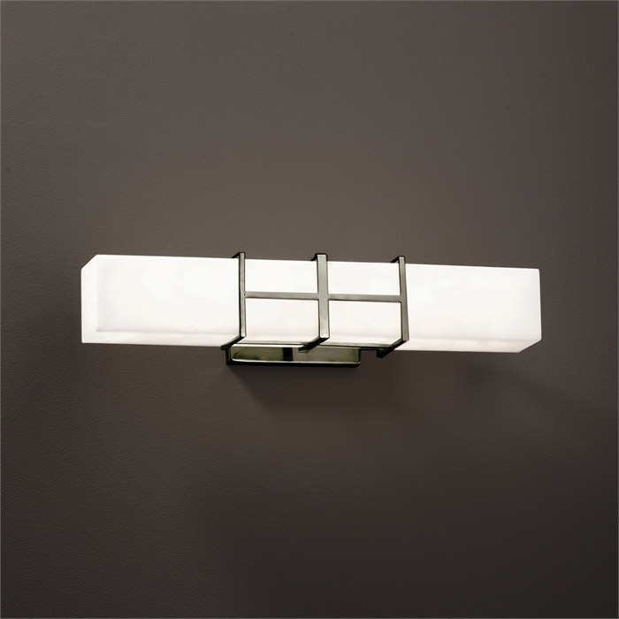Structure Linear Bathroom Vanity Light by Justice Design | FSN-8640 ...