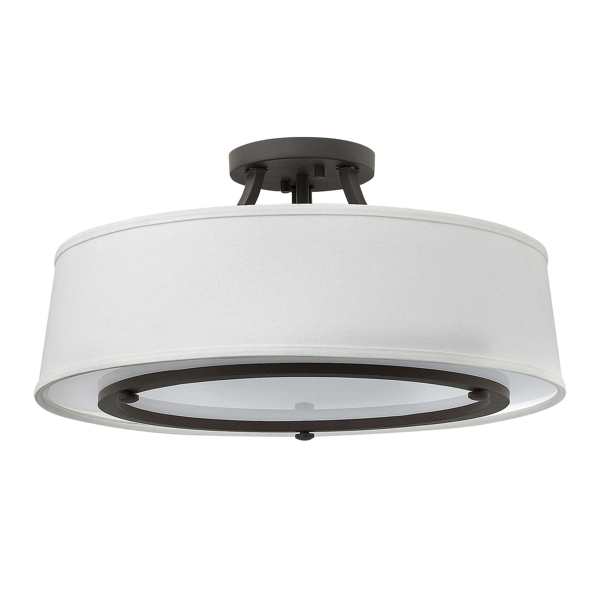 Harrison Semi Flush Ceiling Light by Hinkley Lighting | 3703KZ