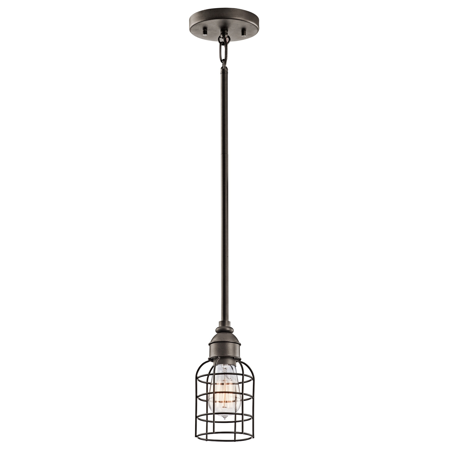 Cage Mini Pendant by Kichler | 42308OZ