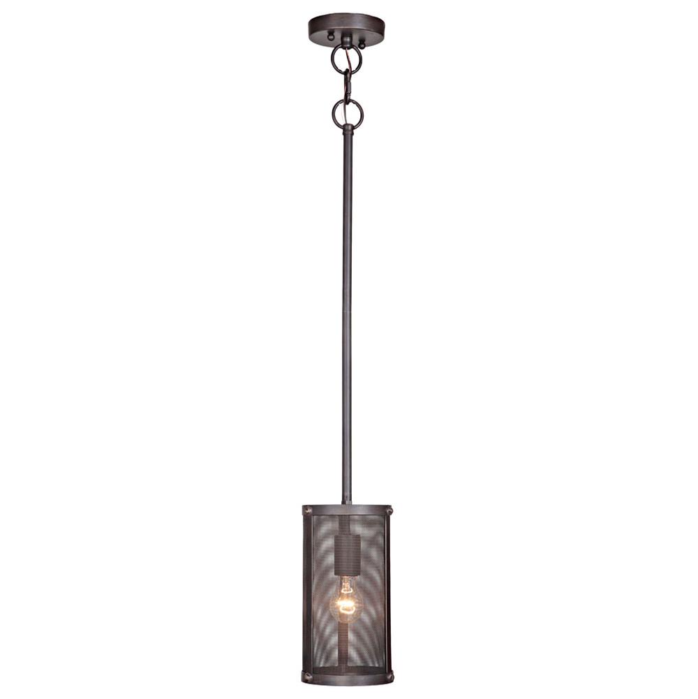 Blacksmith Outdoor Mini Pendant by Craftmade | 37191-MBKG | CRF422498