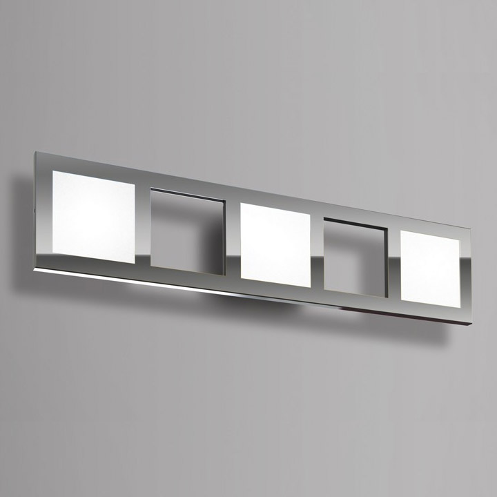 Quadra Bathroom Vanity Light by Blackjack Lighting | QDR-26V-PC-12T-30K ...
