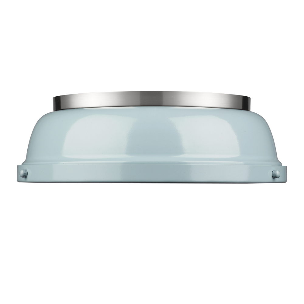 Duncan Ceiling Light Fixture by Golden Lighting | 3602-14 PW-SF | GLD461773