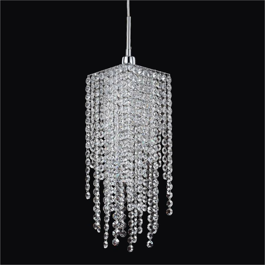 Cityscape Crystal Pendant by Glow Lighting | 598AM1LSP-7C