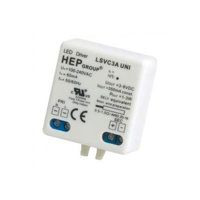 LED3503 3W 350mA DC Constant Current LED Driver by ConTech | LED3503