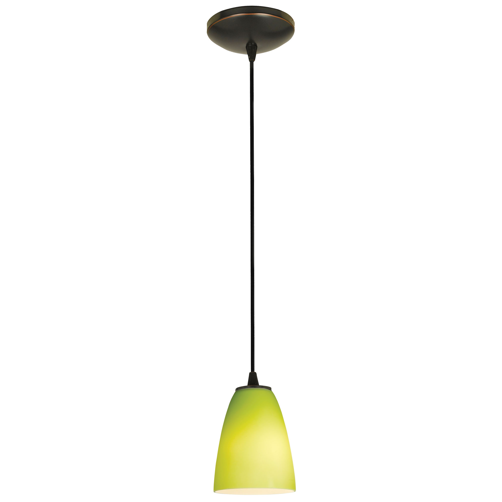 Flute Glass Cord Pendant Integrated LED by Access | 28022-4C-ORB/LGR