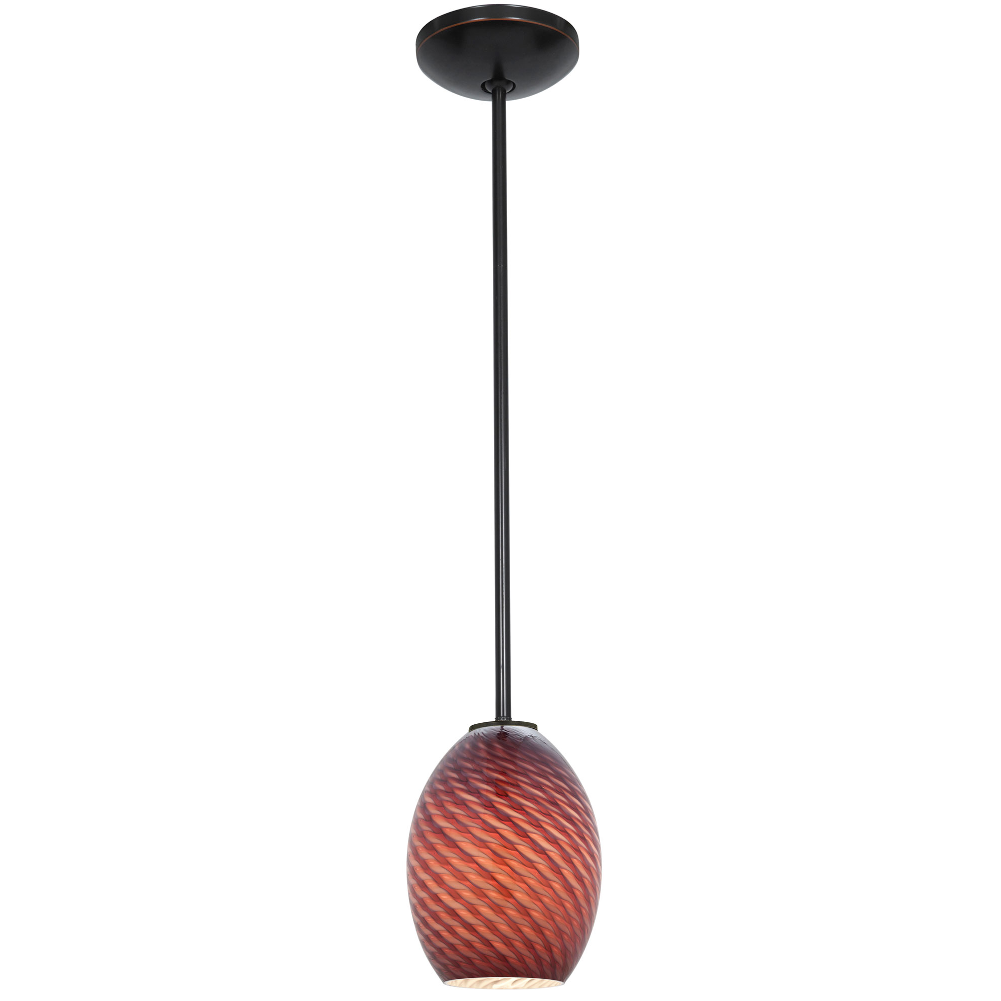 Brandy Rod Pendant Integrated LED by Access | 28023-4R-ORB/PLMFB