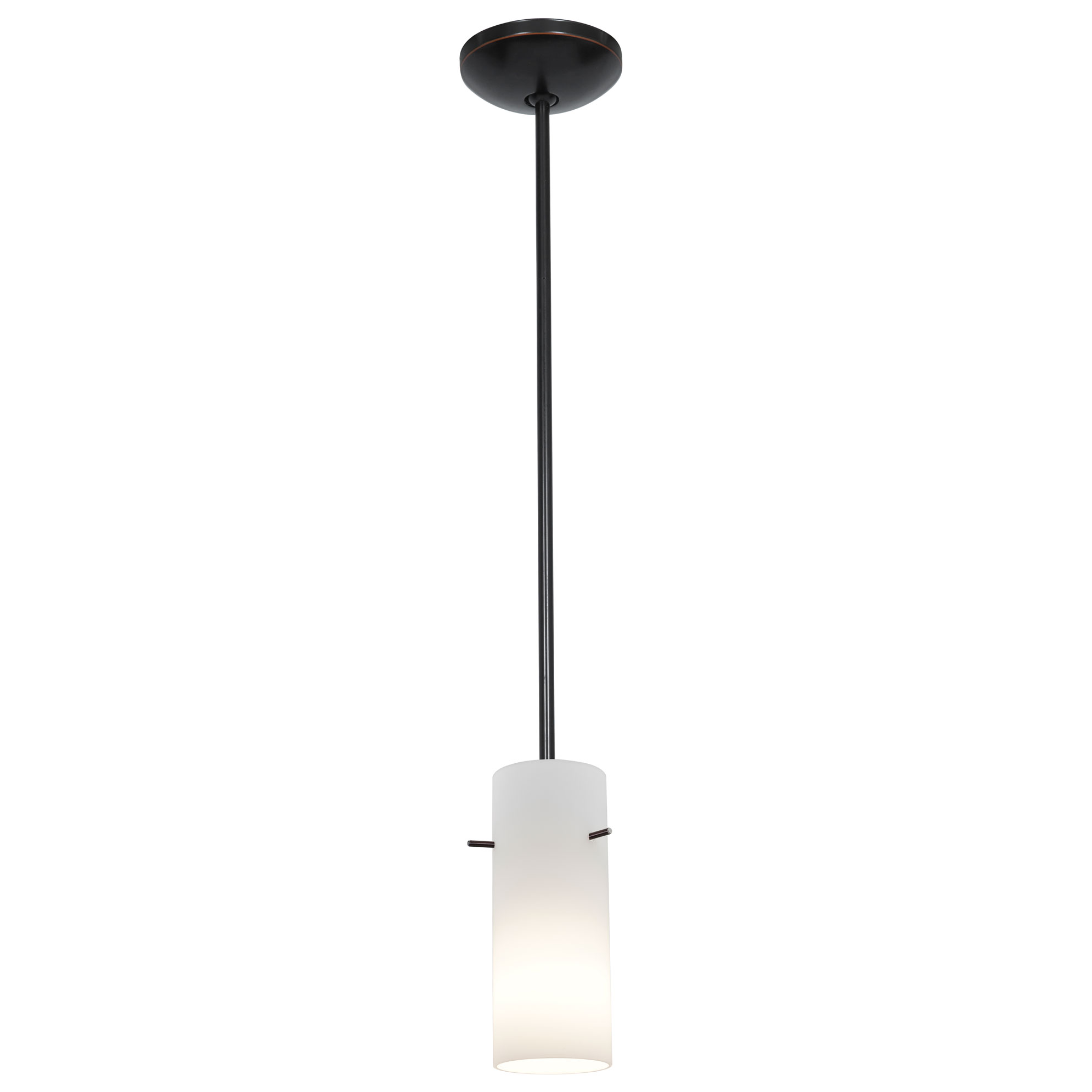 Glass Cylinder Rod Pendant Integrated LED by Access | 28030-4R-ORB/OPL ...