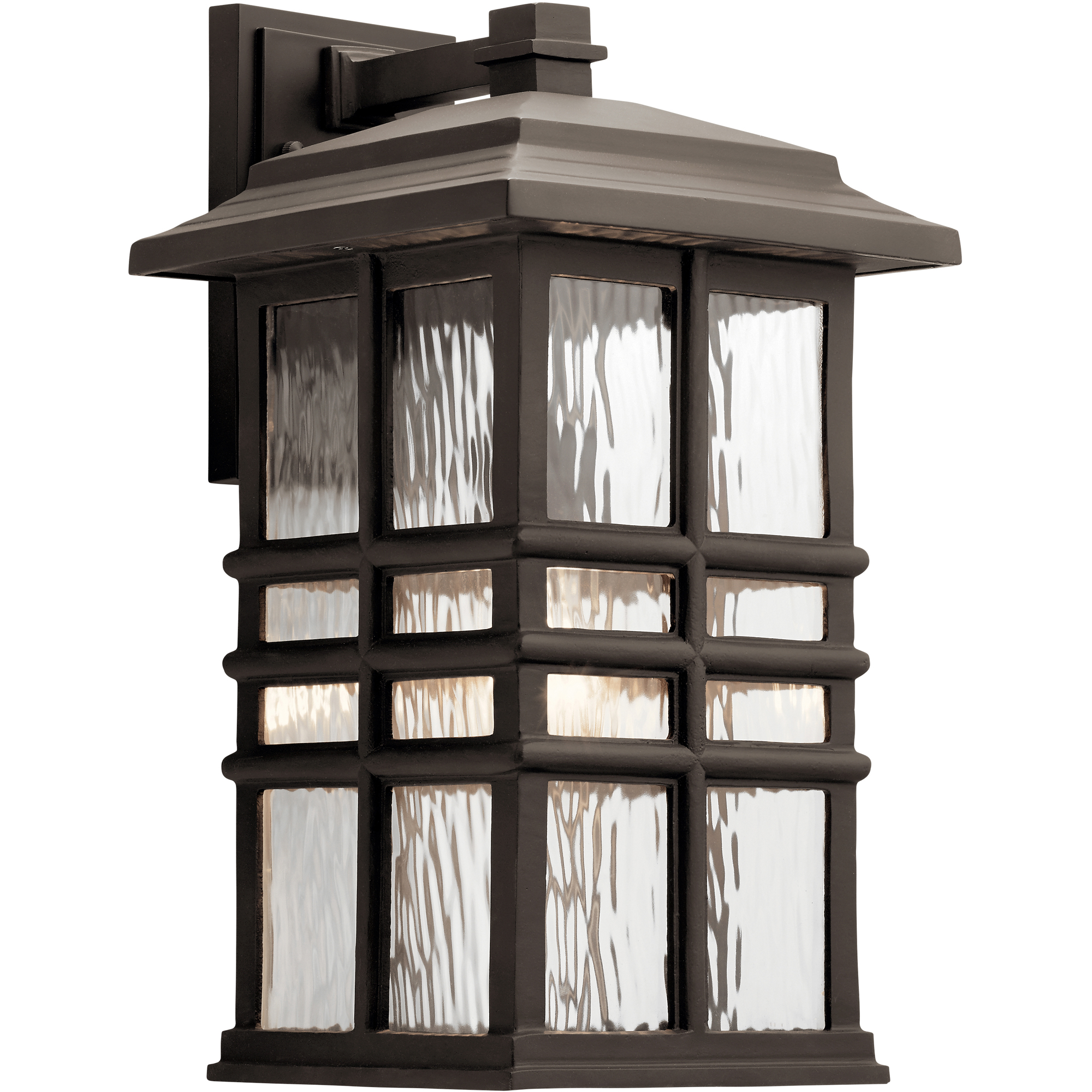 Beacon Square Outdoor Wall Sconce by Kichler | 49831OZ | KHR489517