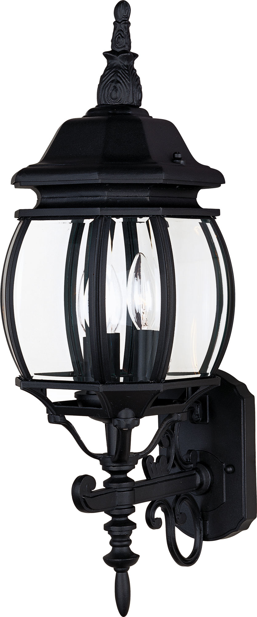 Crown Hill Outdoor Wall Light by Maxim Lighting | 1033BK | MAX495915