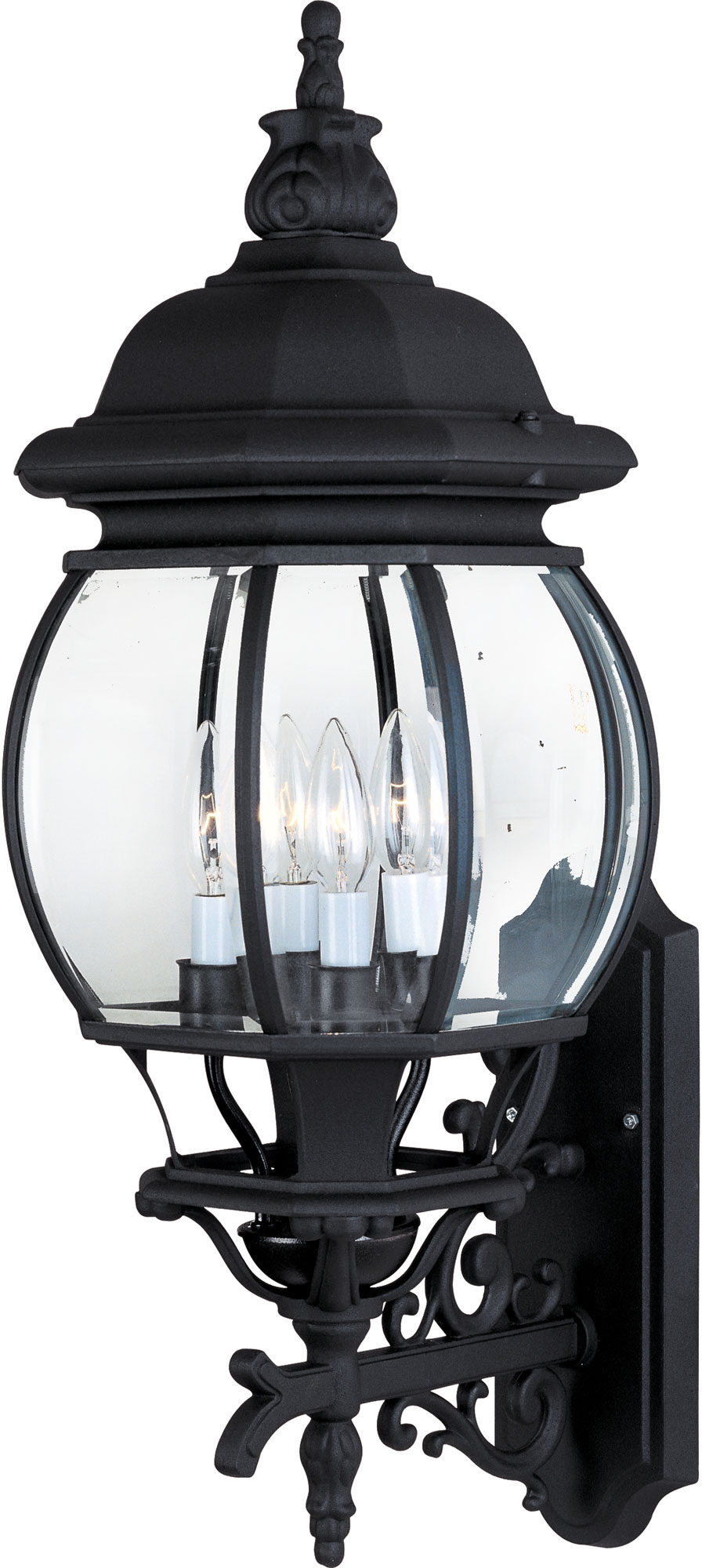 Crown Hill Outdoor Wall Light by Maxim Lighting | 1037BK | MAX495919