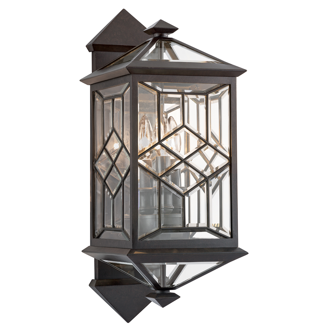 Oxfordshire Outdoor Backplate Wall Light by Fine Art Handcrafted ...