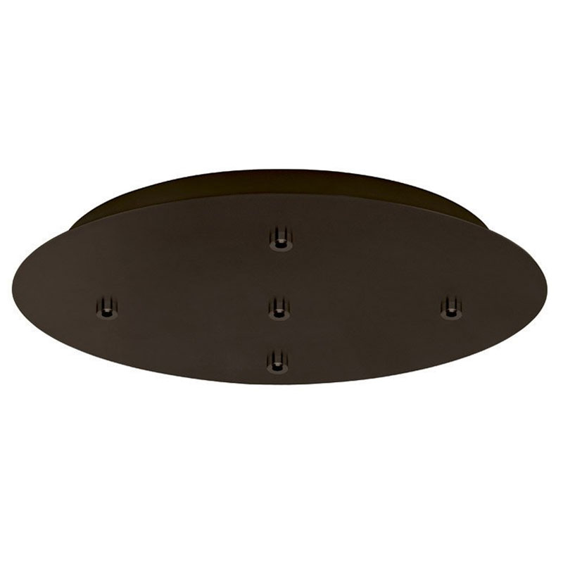 Multiport Round Line Voltage Canopy by Stone Lighting | CPLVRN5SN ...