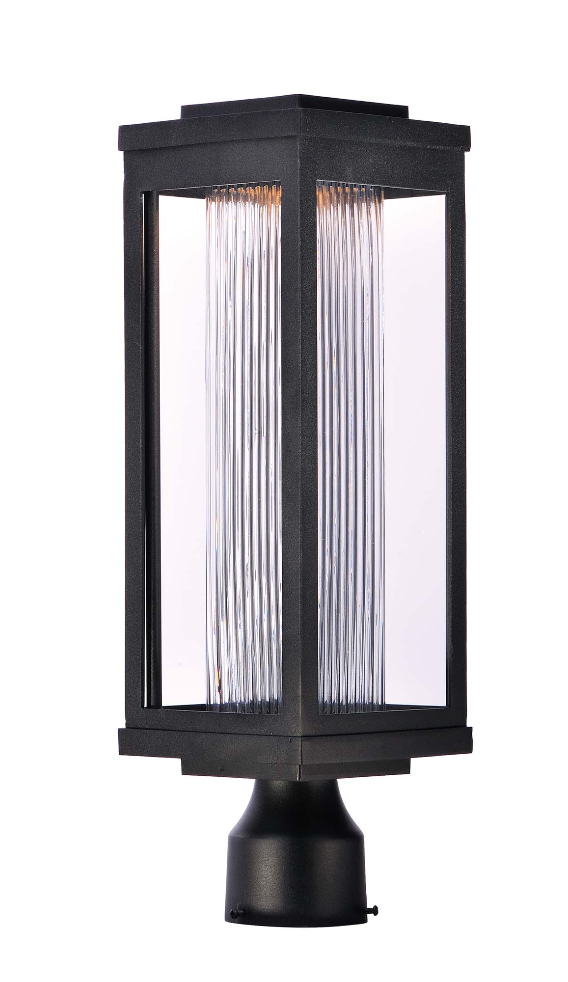 Salon LED Outdoor Pole/Post Mount by Maxim Lighting | 55900CRBK | MAX505111