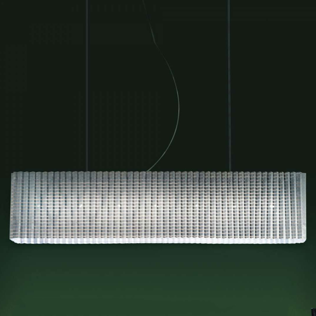 Plisse Expandable Linear Suspension by Luceplan USA | 1d6200000519 ...