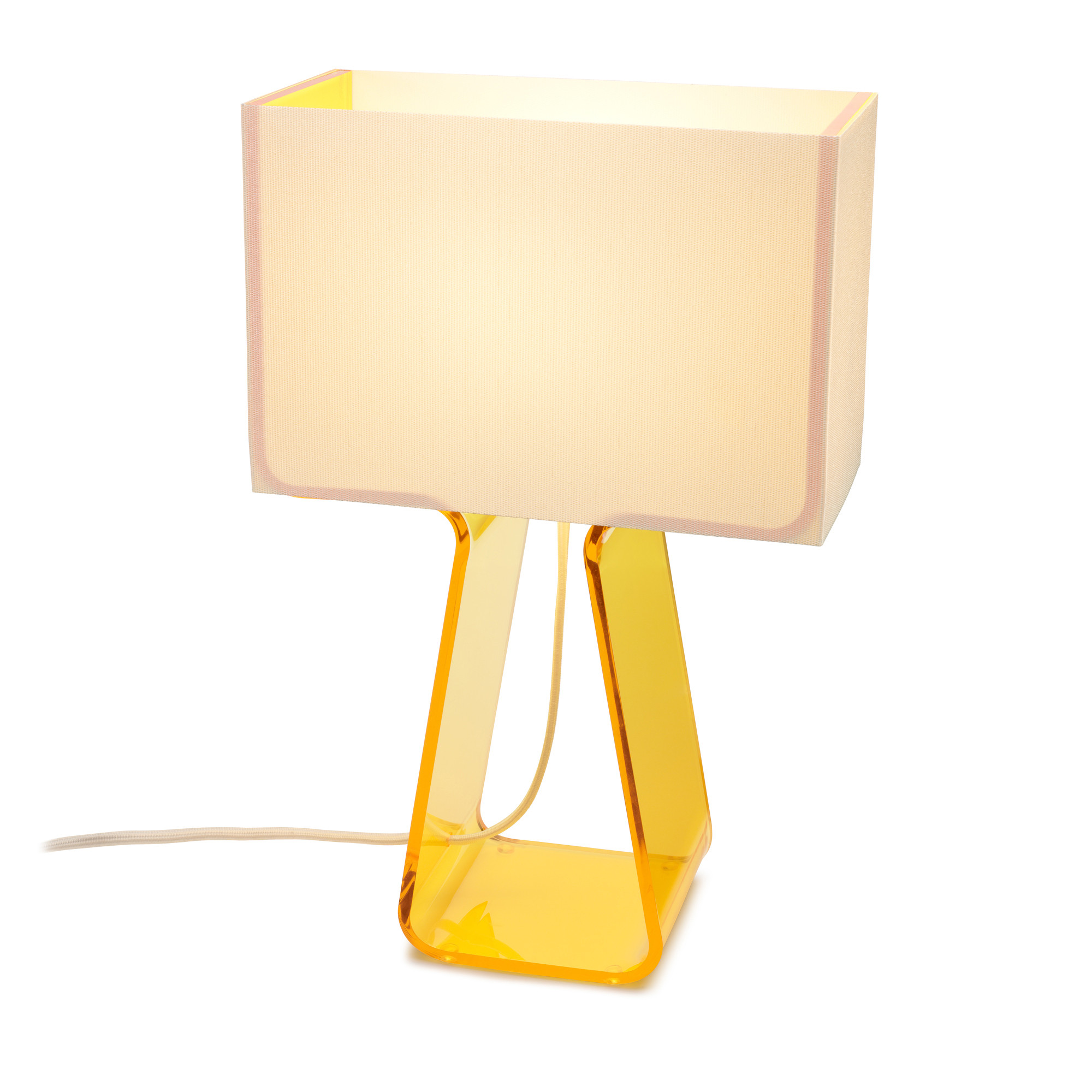 Tube Top Color Table Lamp by Pablo | TT 14 YEL