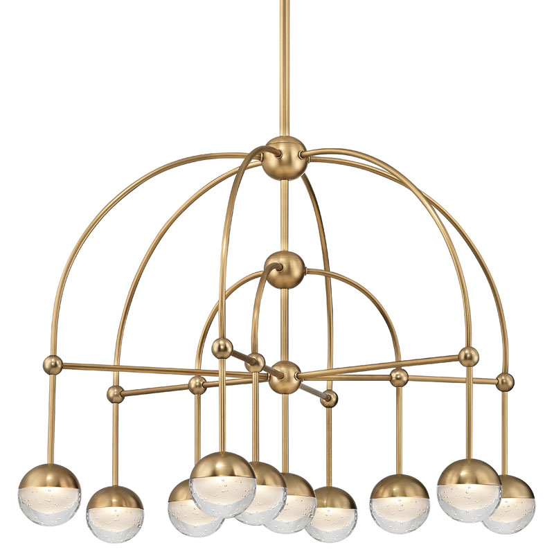 Boca Chandelier by Hudson Valley Lighting | 1230-AGB