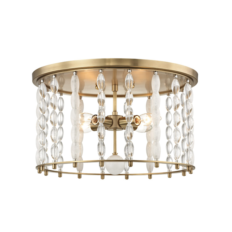 Whitestone Ceiling Light Fixture by Hudson Valley Lighting | 9304-AGB