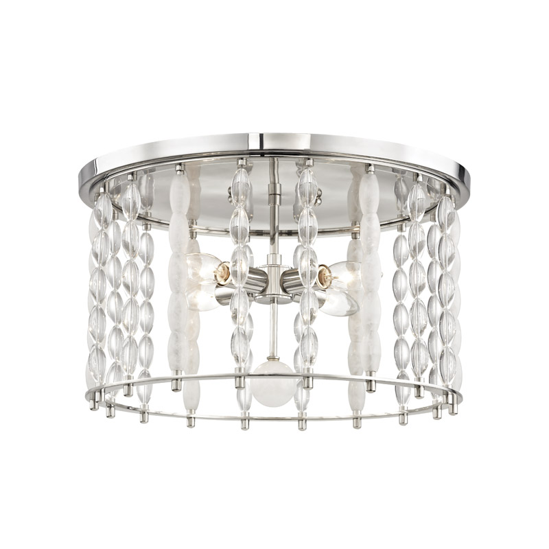 Whitestone Ceiling Light Fixture by Hudson Valley Lighting | 9304-PN