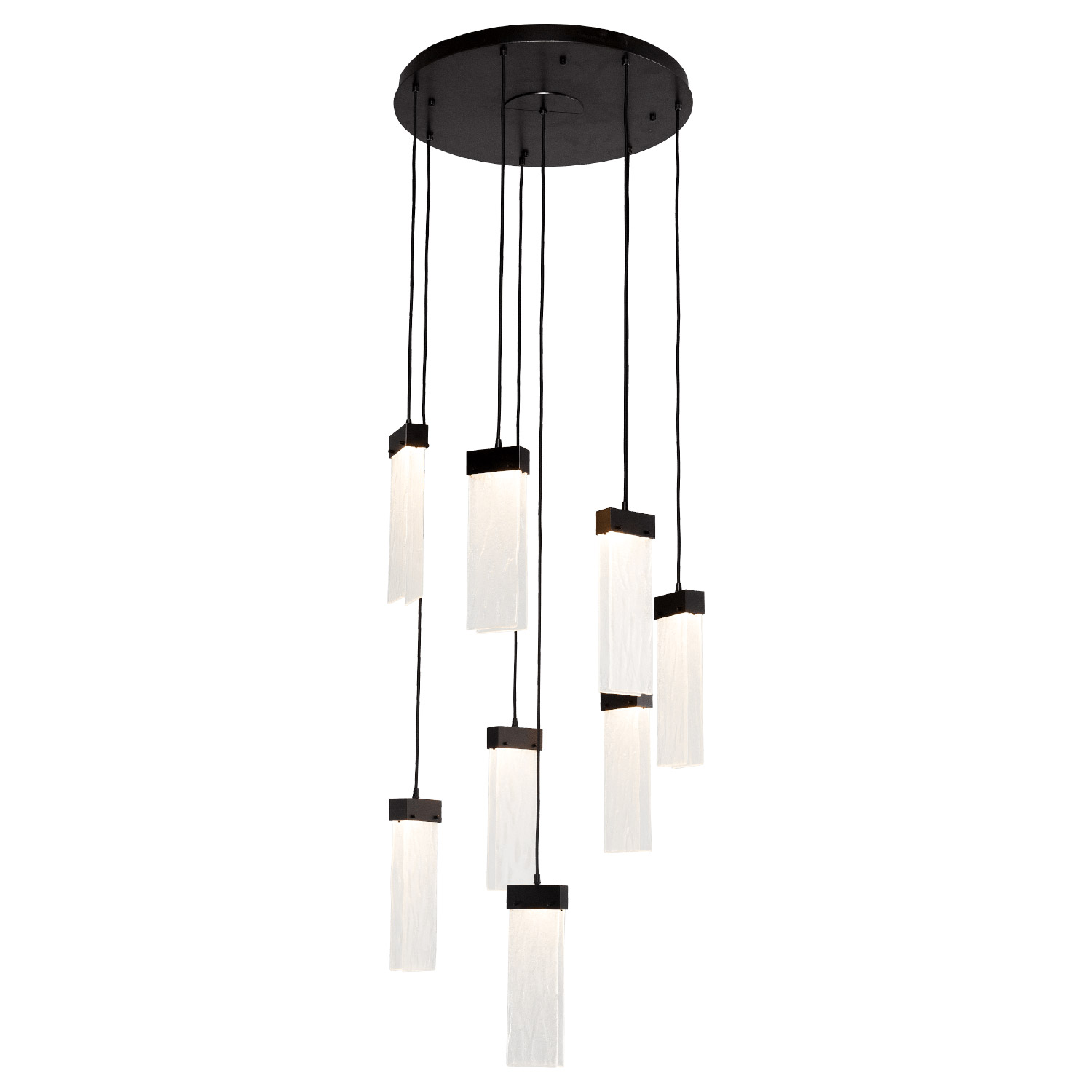 Parallel Round Multi Light Pendant by Hammerton Studio | CHB0042-08-HB ...