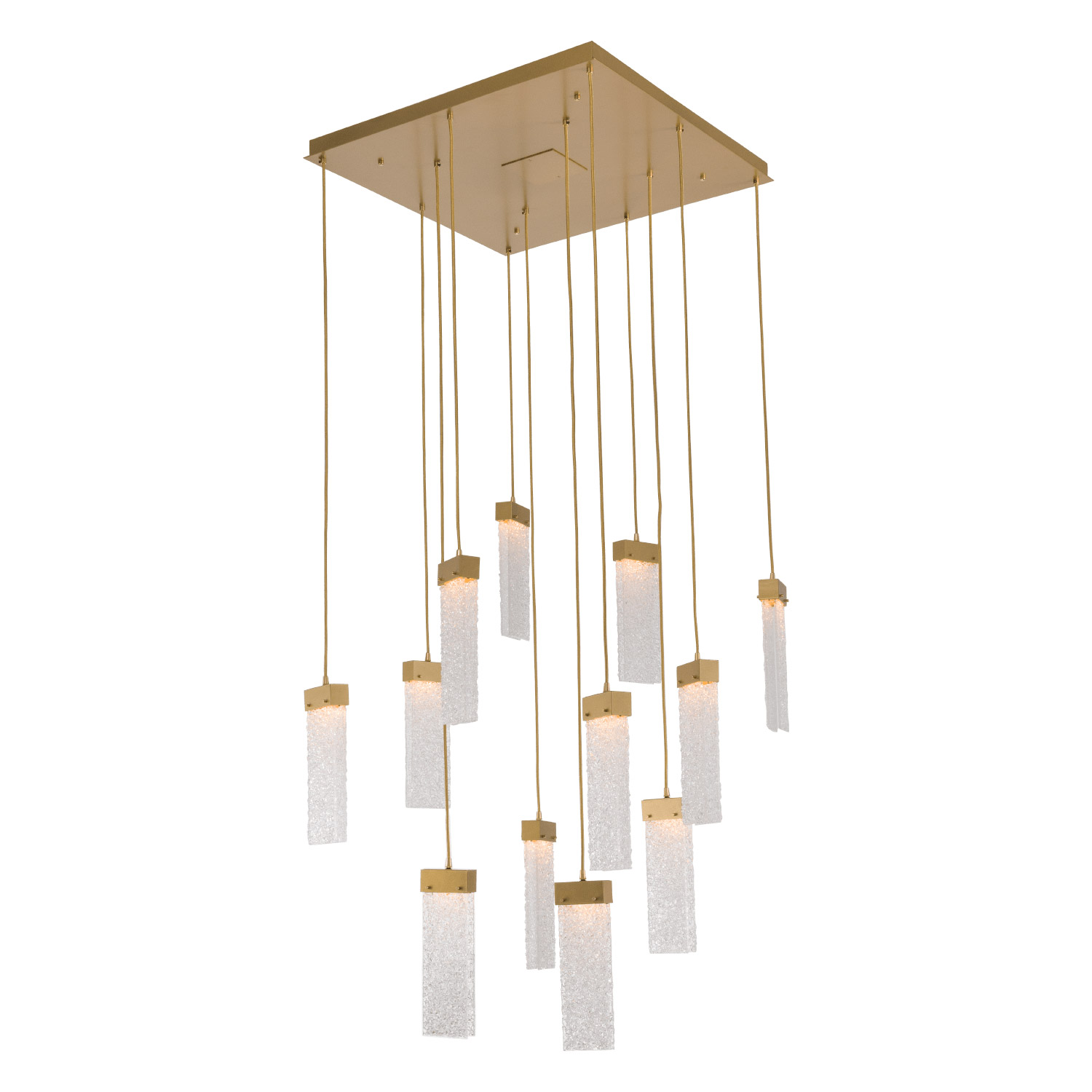 Parallel Square Multi Light Pendant by Hammerton Studio | CHB0042-12-BB ...