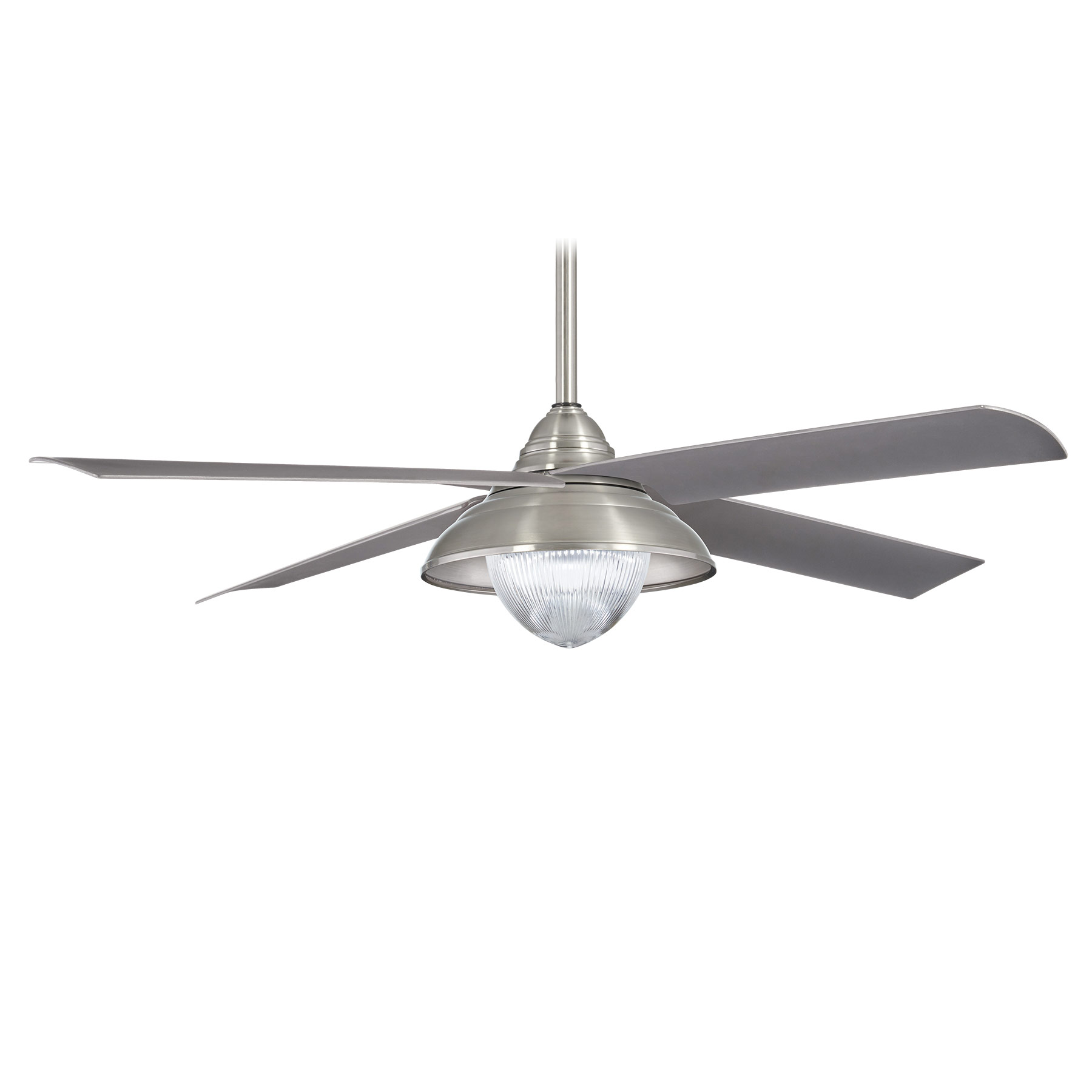 Shade Ceiling Fan with Light by Minka Aire | F683L-BNW
