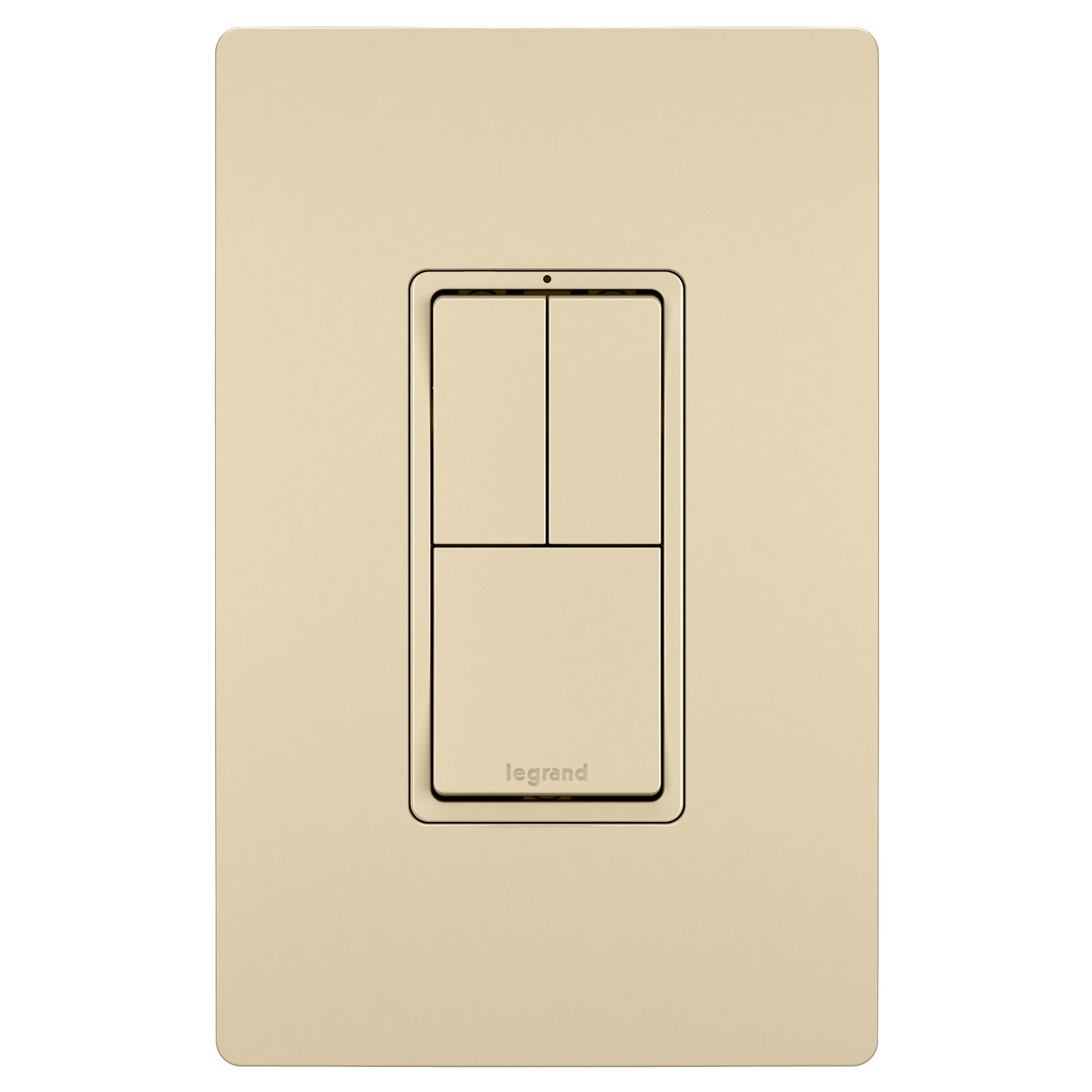 3-Module with Single Pole and 3-Way Switches by Legrand Radiant ...