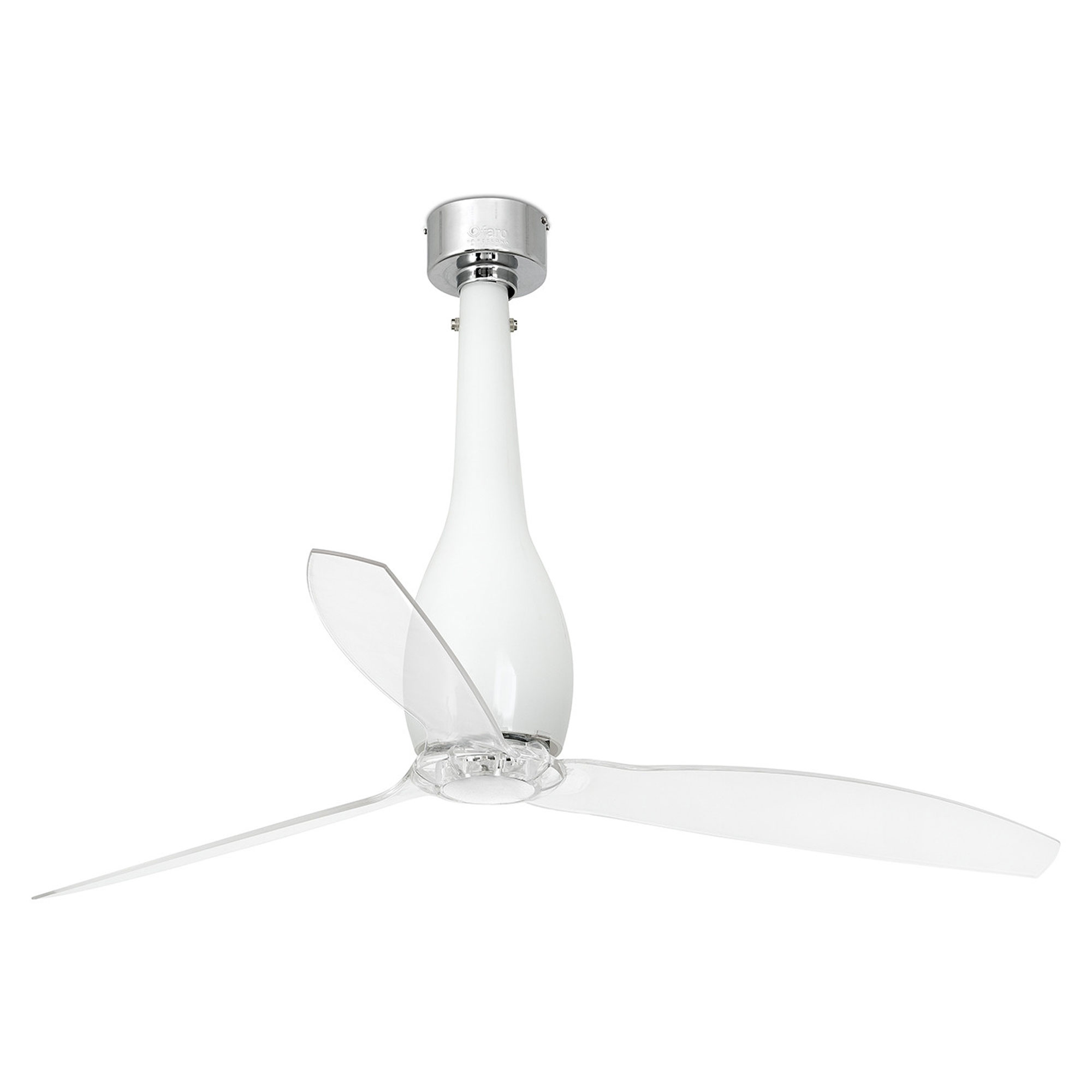 Eterfan Ceiling Fan w/ Transparent Blades by FARO Barcelona | 32000UL ...