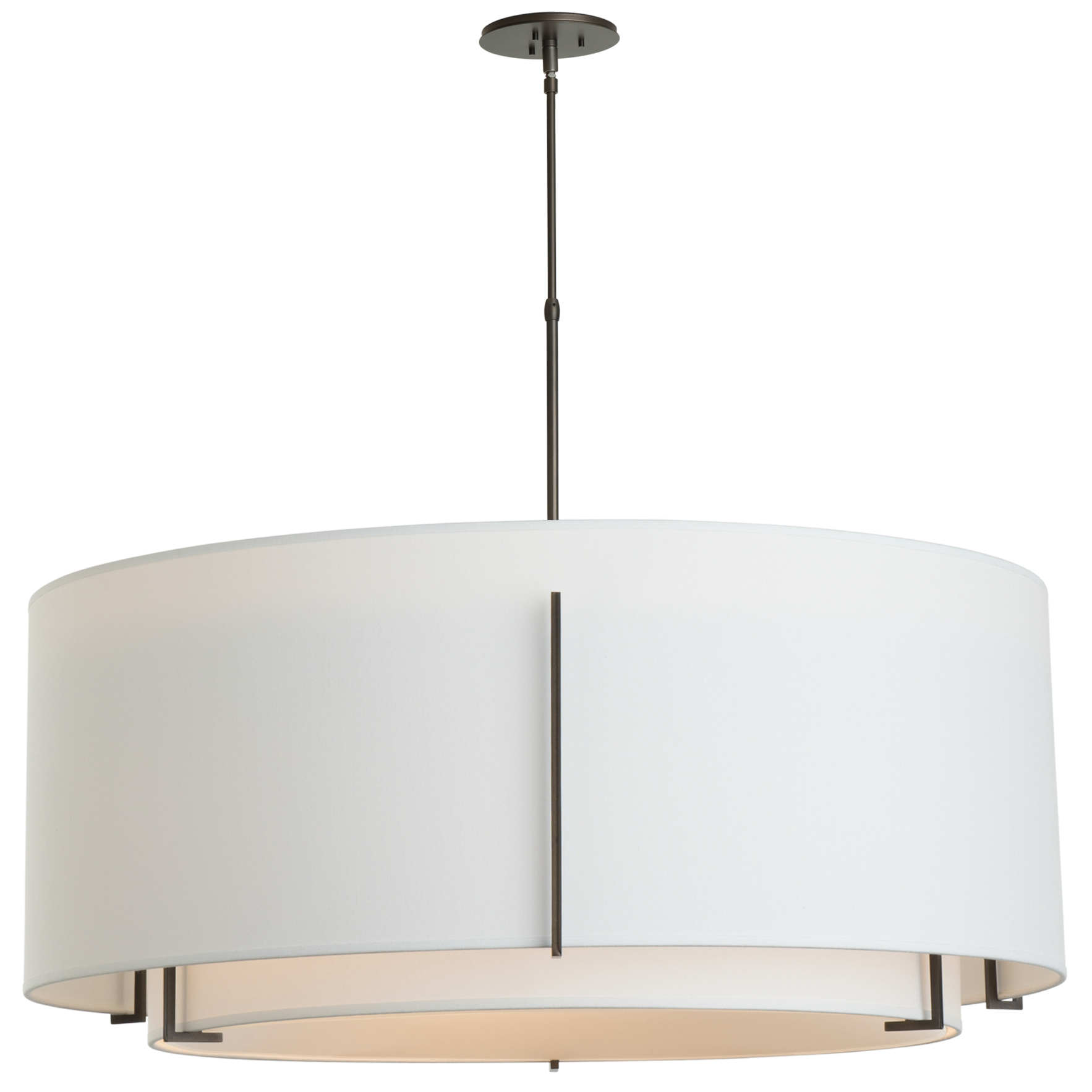 Exos Double Shade Large Scale Pendant by Hubbardton Forge | 194642-2076 ...