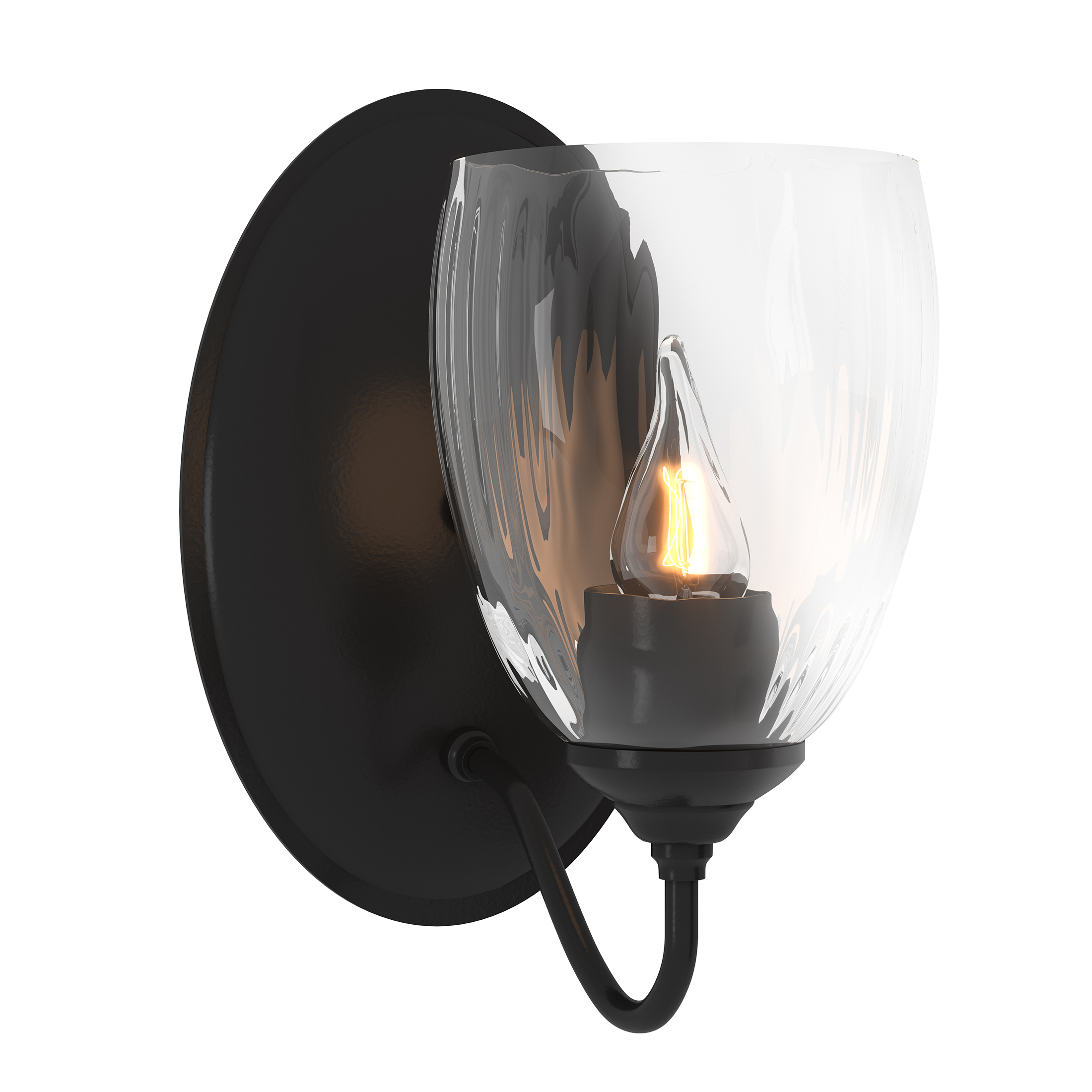 Simple Lines Water Glass Wall Sconce by Hubbardton Forge | 204213-1004 ...