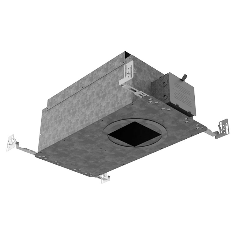 Ardito 4IN SQ New Construction IC Housing by Contrast Lighting | ISA4SV1