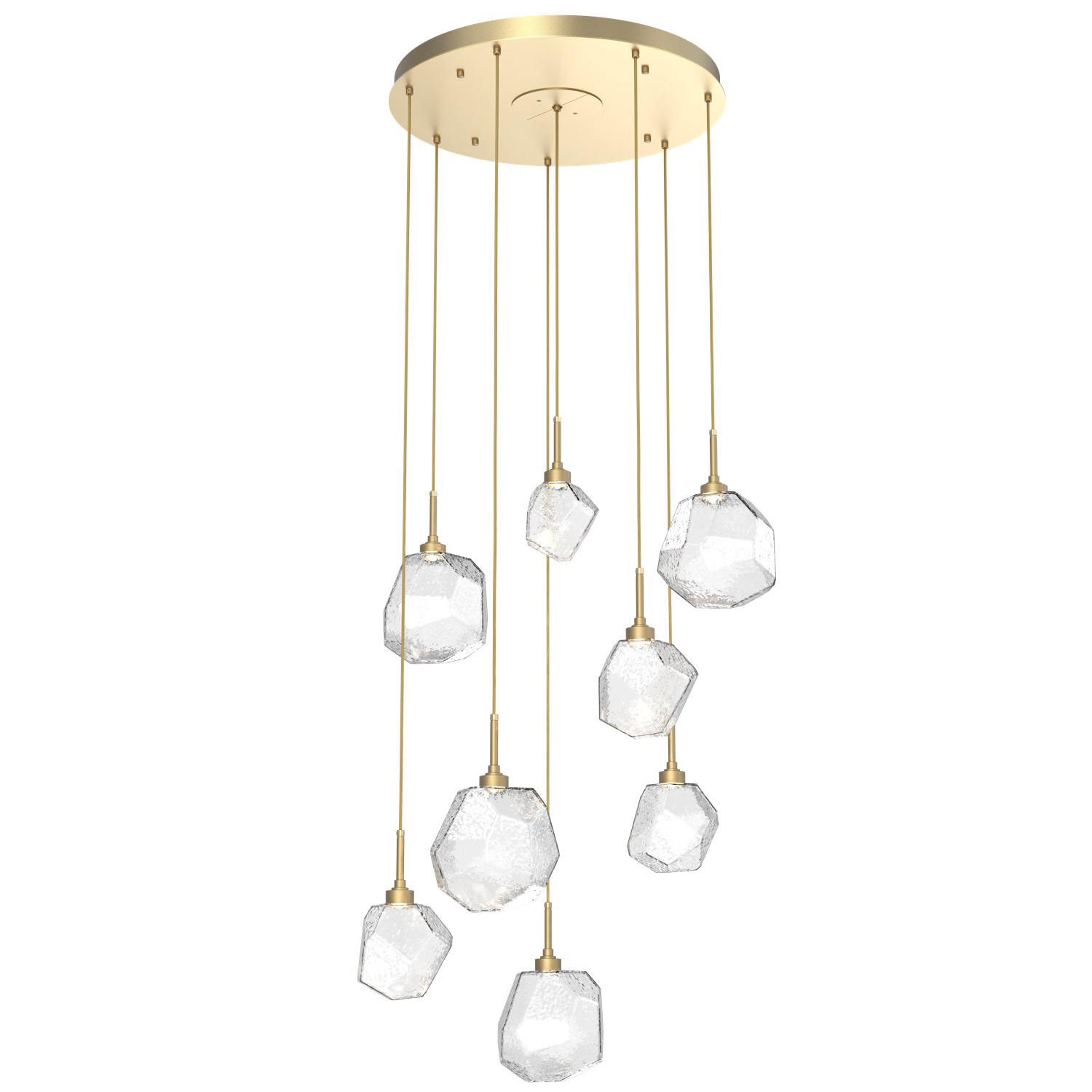 Gem Round Multi Light Pendant by Hammerton Studio | CHB0039-08-GB-C-C01 ...