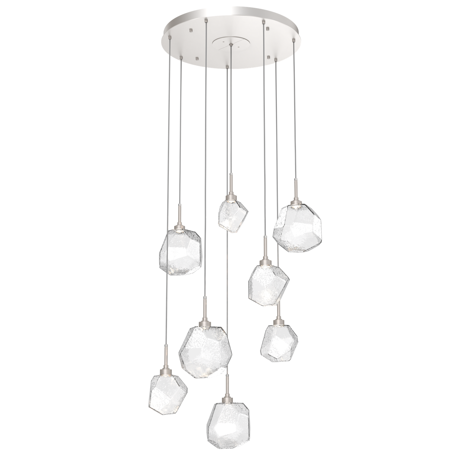 Gem Round Multi Light Pendant by Hammerton Studio | CHB0039-05-BS-C-C01 ...