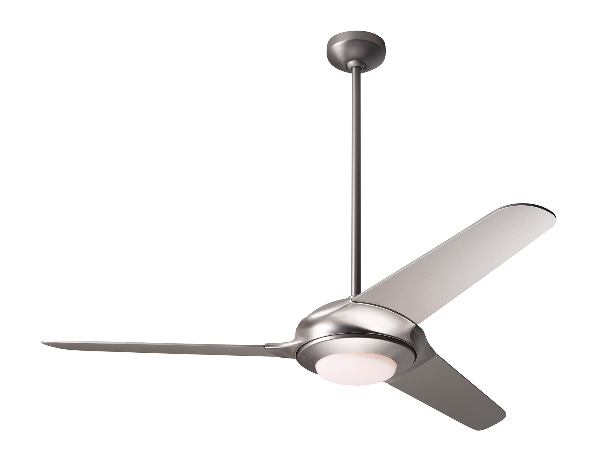 Flow Ceiling Fan with Light by Modern Fan Co. | FLO-MN-52-NK-372-002 ...