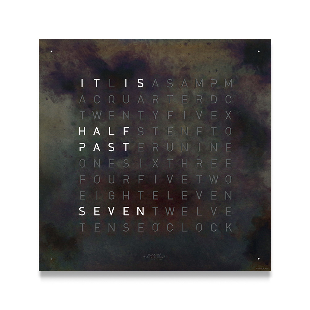 Qlocktwo Creators Edition Classic Wall Clock by Qlocktwo by Biegert ...