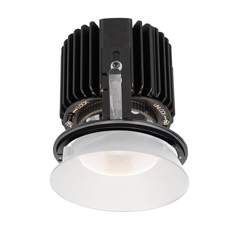 Volta 4.5IN Round Shallow Invisible Downlight Trim by WAC Lighting ...
