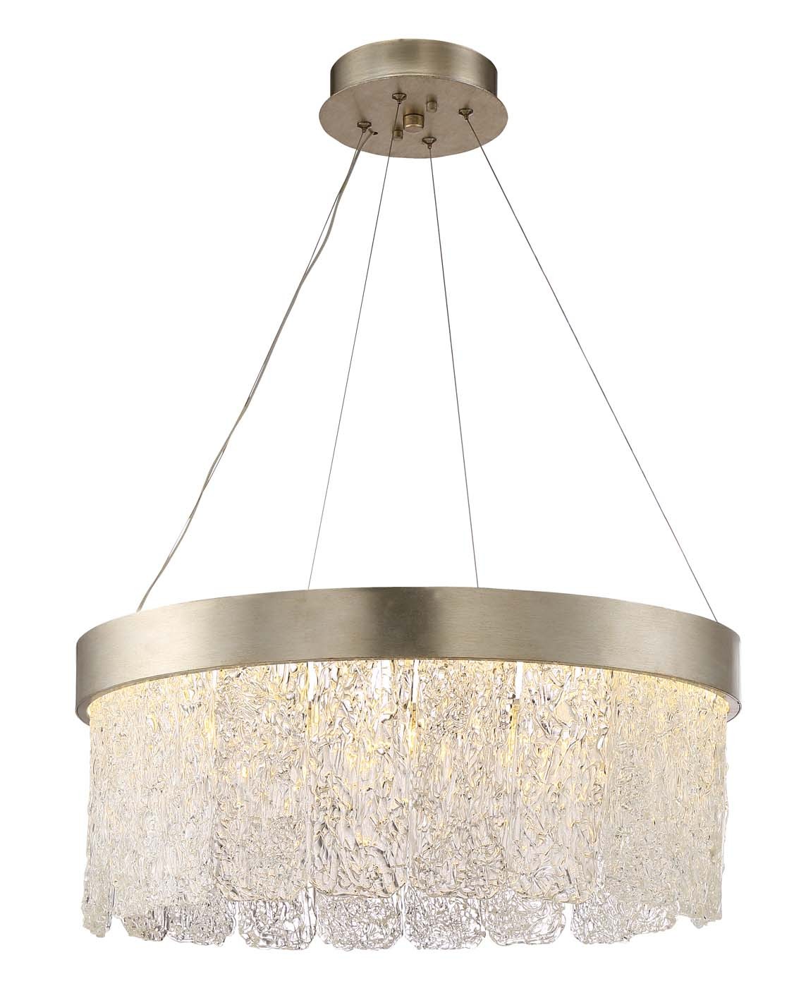 Arctic Chandelier by Zeev Lighting | CD10153/LED/SL-AG | ZEV591851