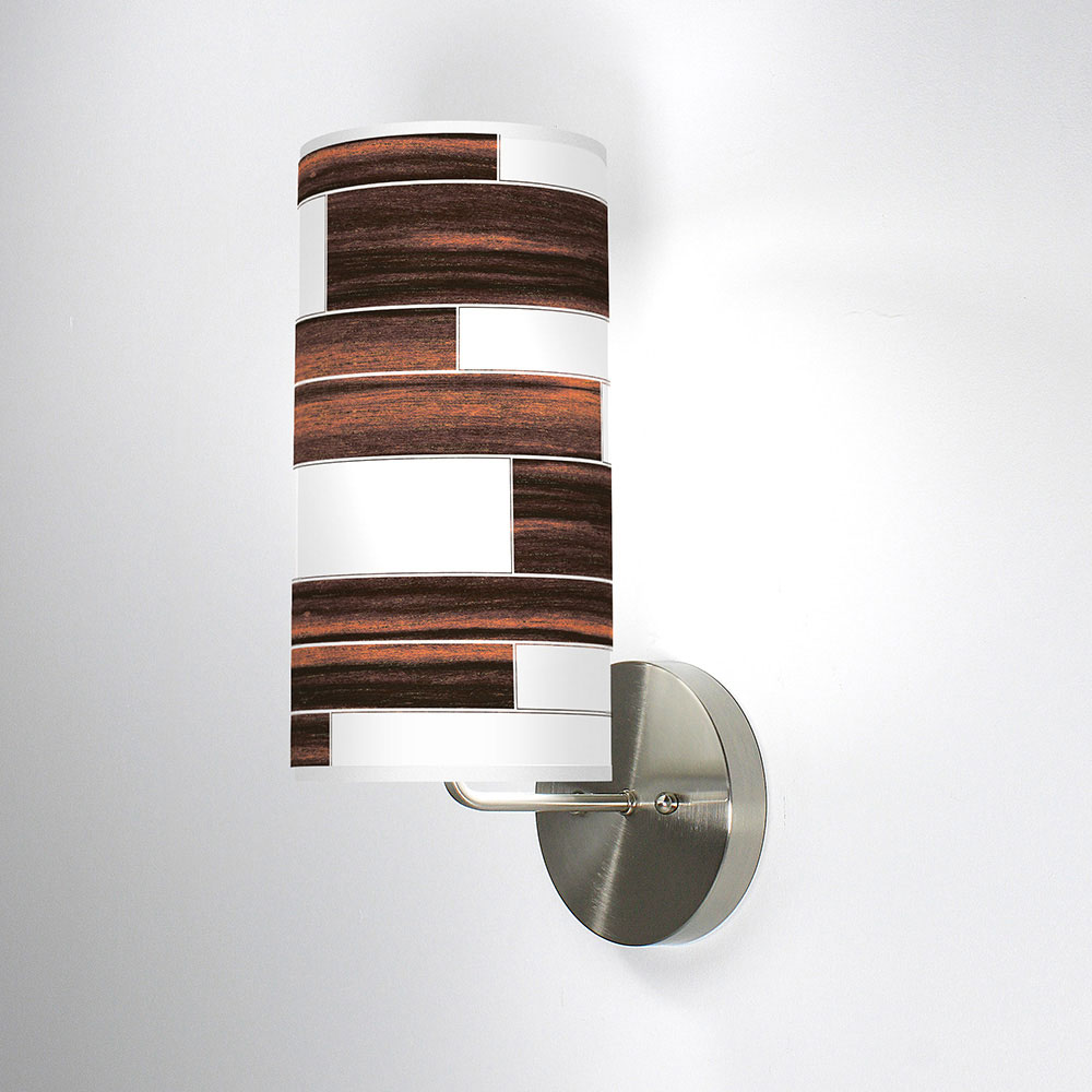 Tile 3 Column Wall Light by Jef Designs | JD_T3_EBN_SOMA