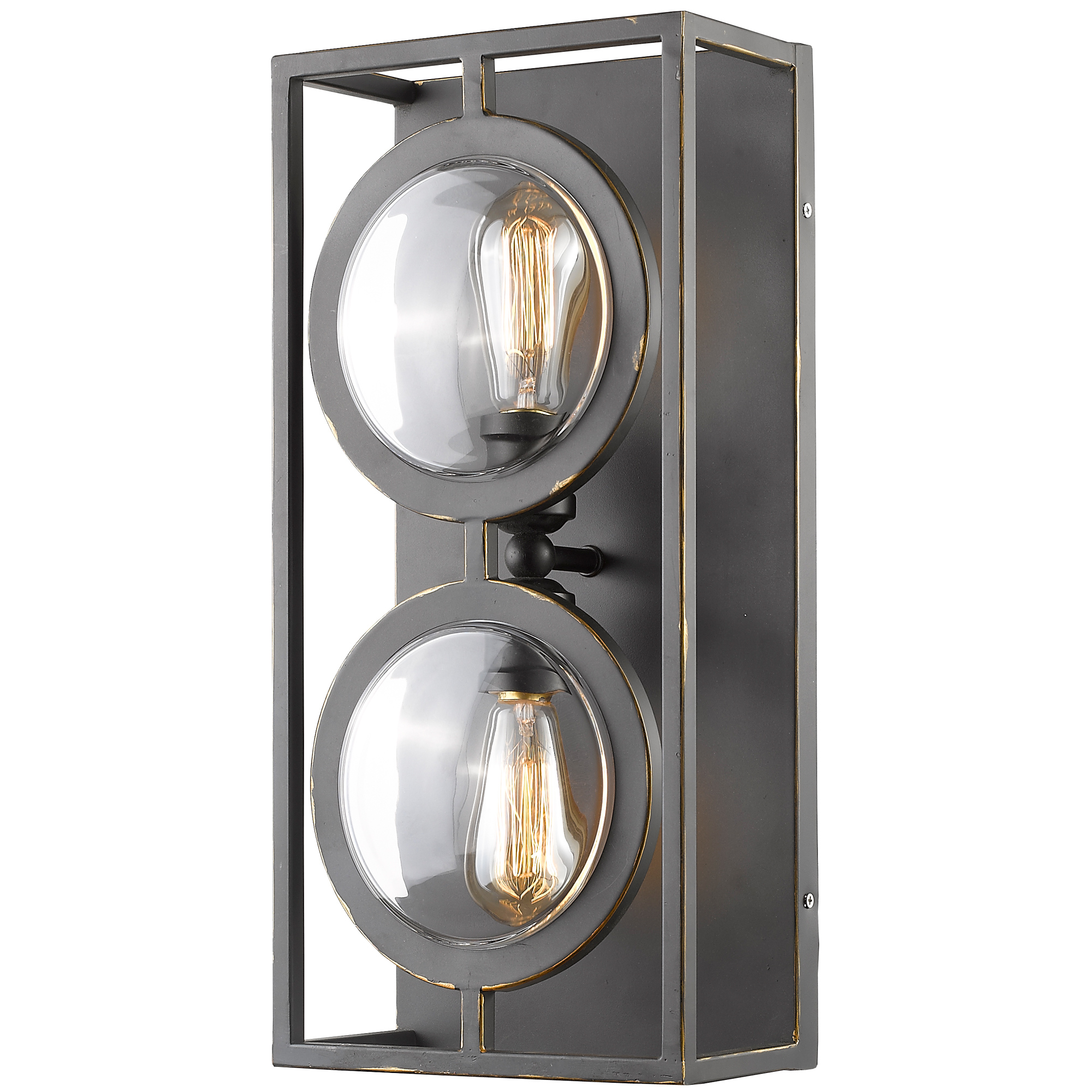 Port Two Light Wall Light by Z-Lite | 448-2S-OB | ZLT597360