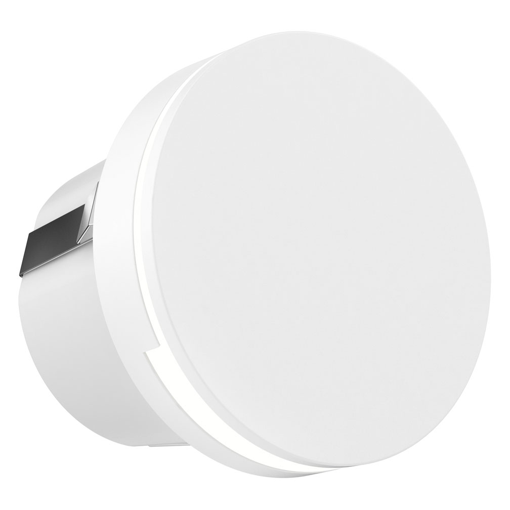 120V Round Step Light by DALS Lighting | LEDSTEP004D-WH | DLS598012