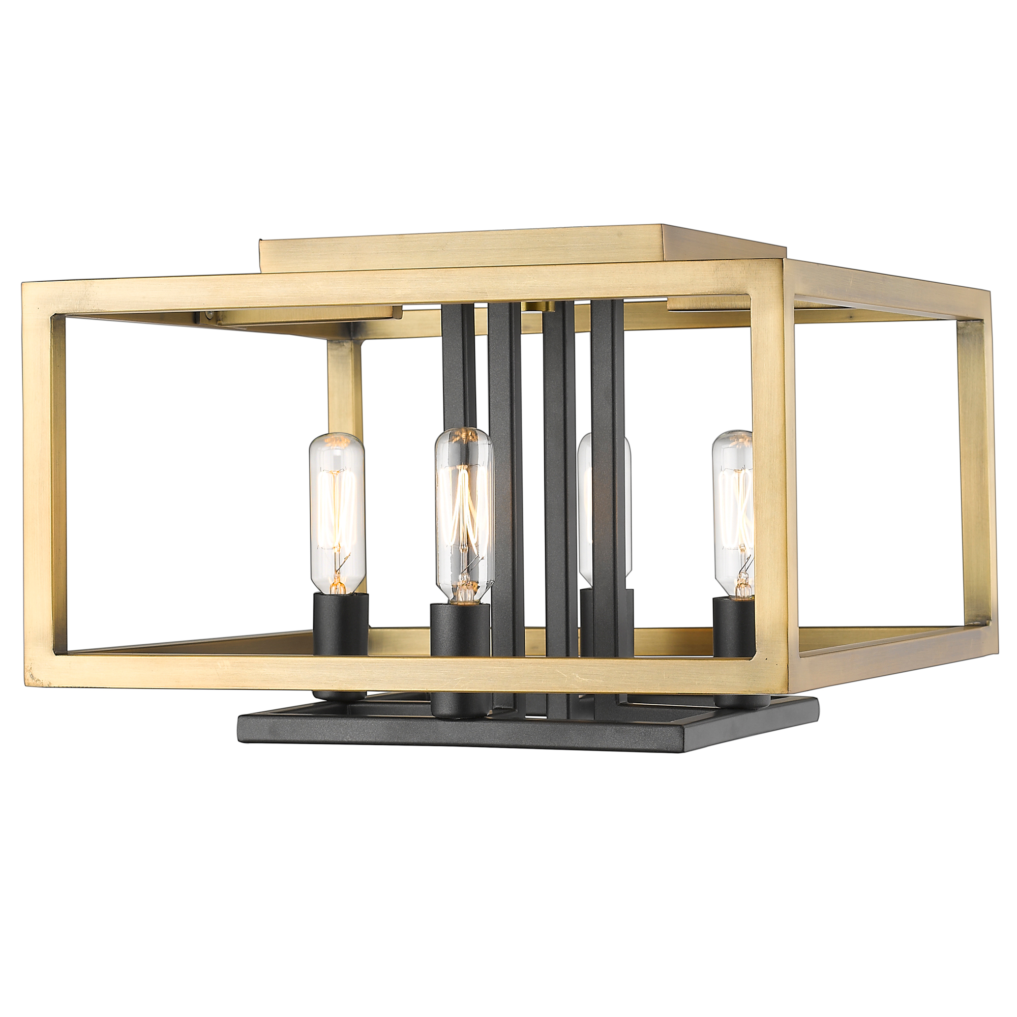 Quadra Ceiling Light by Z-Lite | 456F-OBR-BRZ | ZLT609085