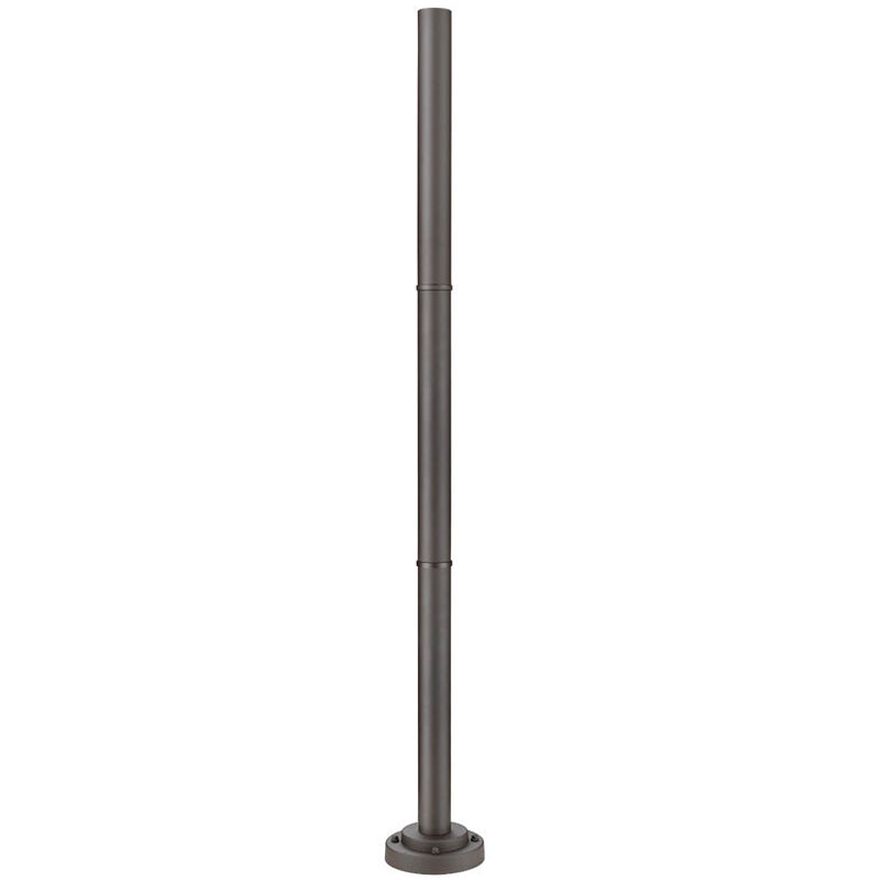 3IN Fitter Outdoor Round Post with Stepped Base - 6 Foot by Z-Lite ...