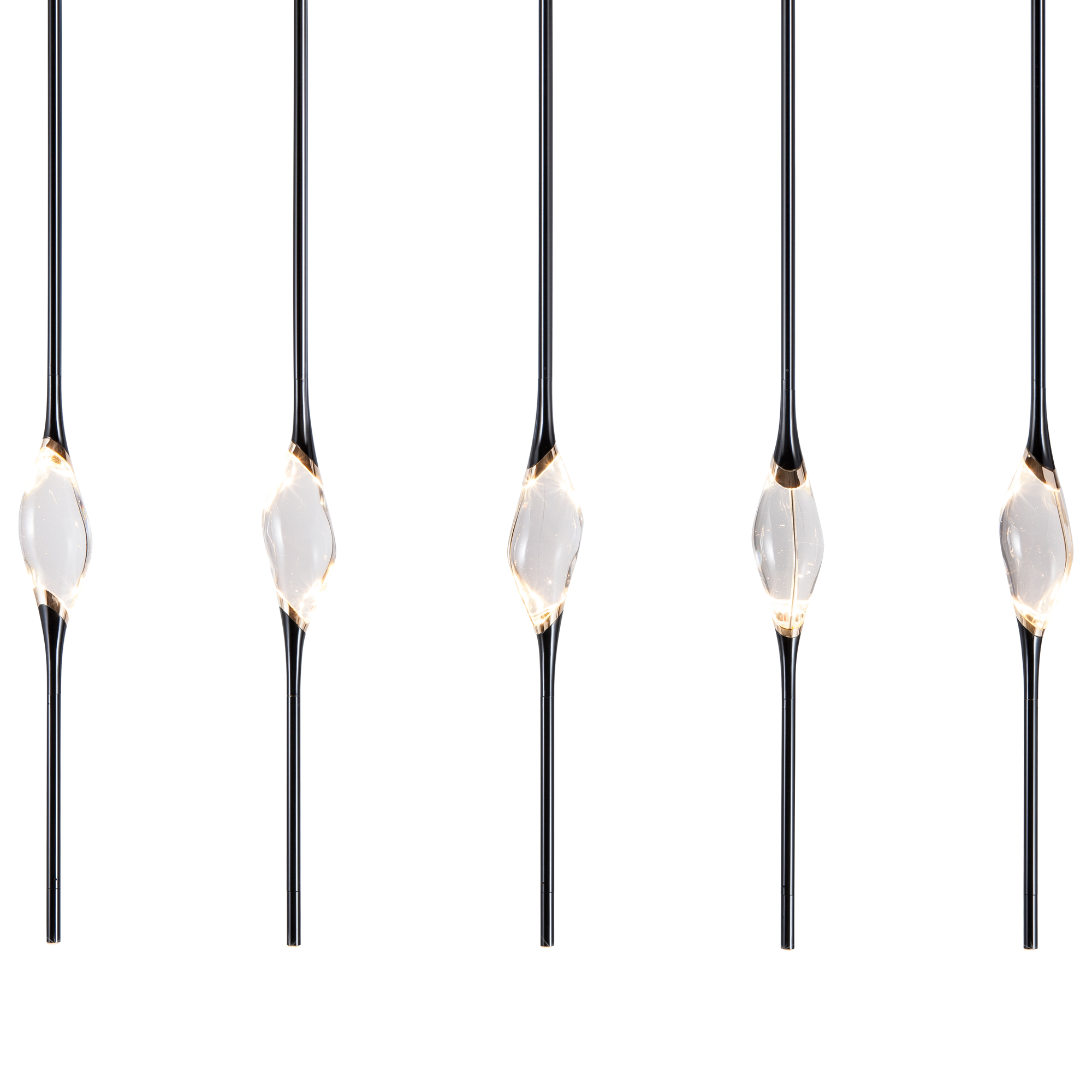 Il Pezzo 12 Long Chandelier by Il Pezzo Mancante | CHAND-12-LONG-05-GLD ...