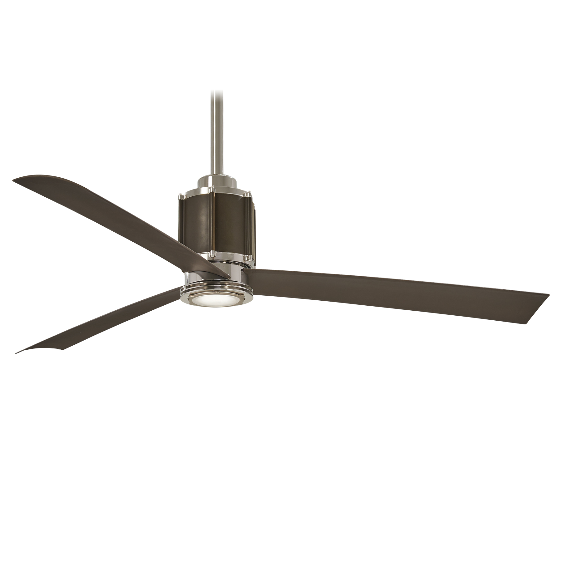 Gear Ceiling Fan with Light by Minka Aire | F736L-PN/ORB | MKA613067