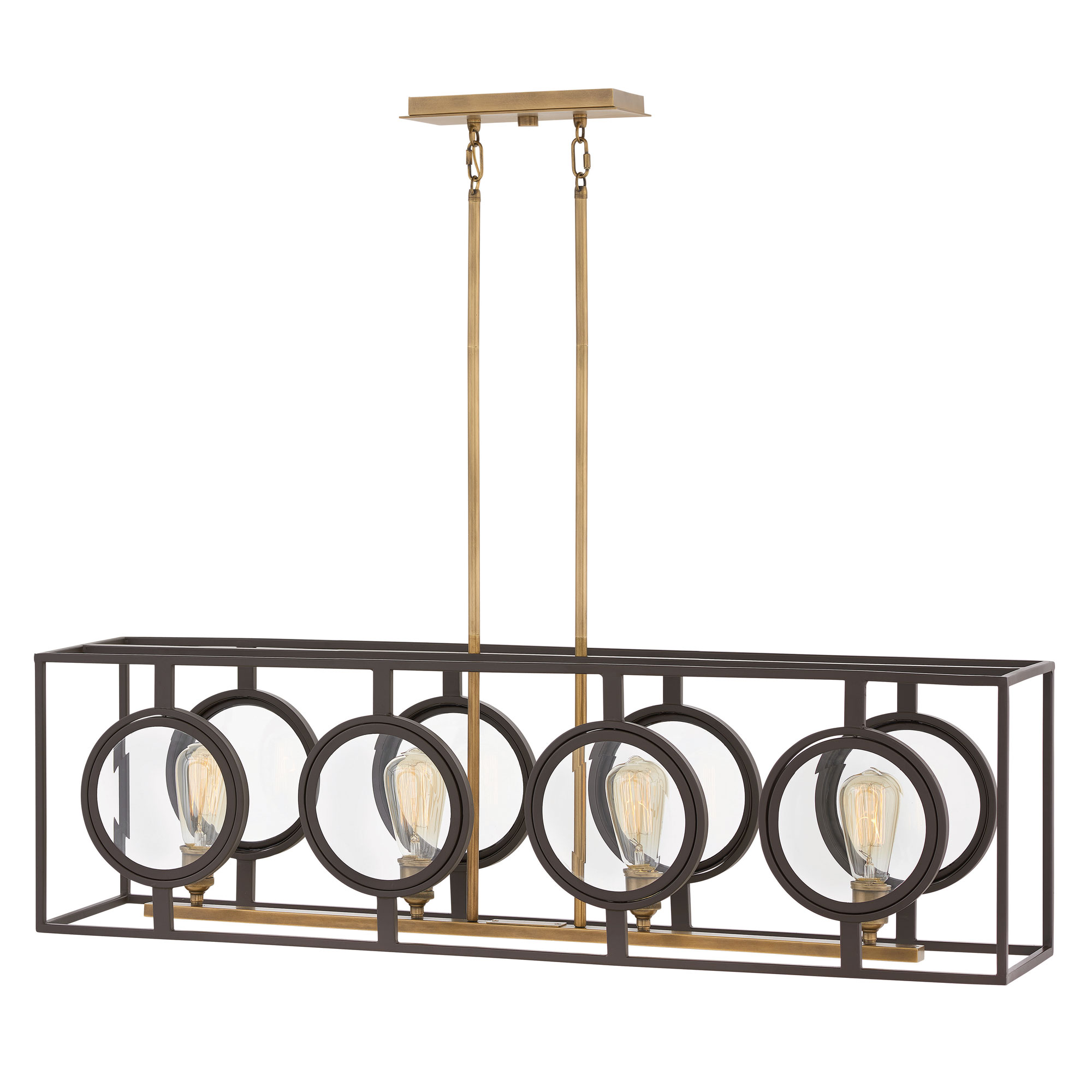 Fulham Linear Chandelier by Hinkley Lighting | 3926KZ