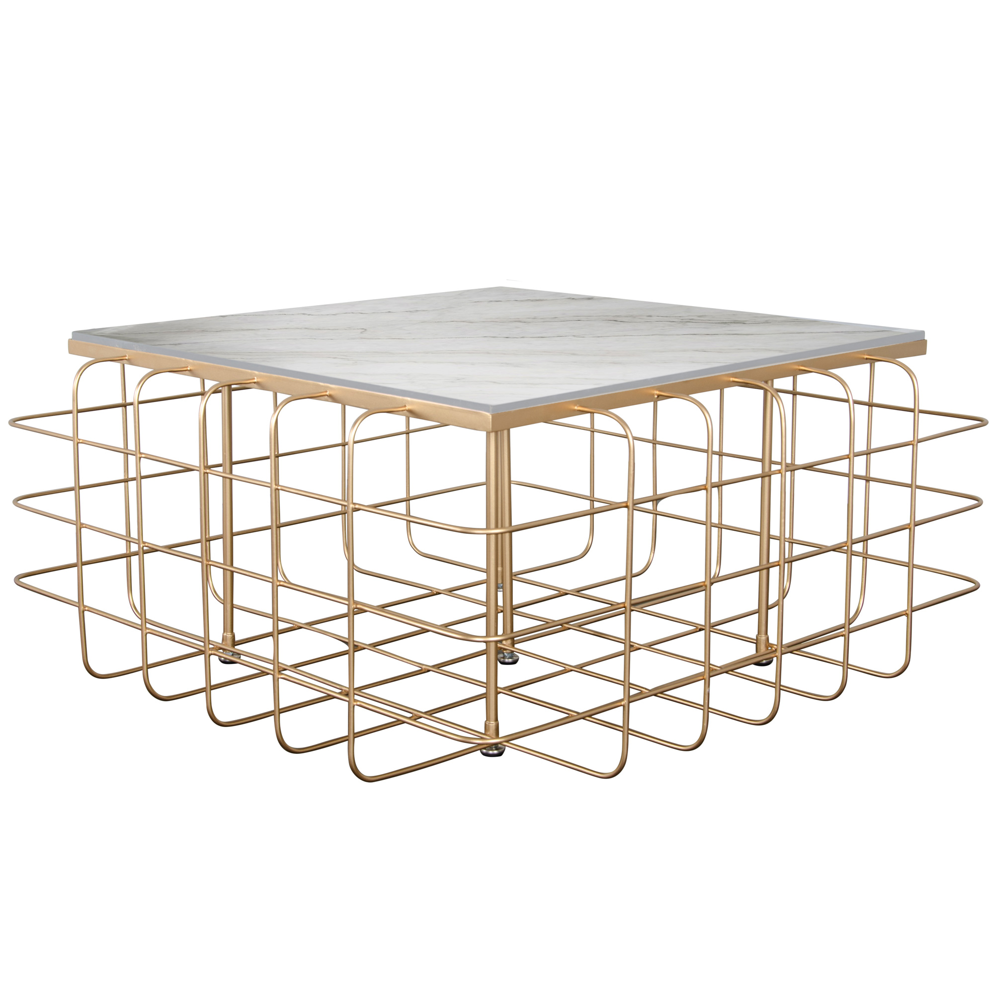 Grid Coffee Table by Varaluz | 430A02GOWM